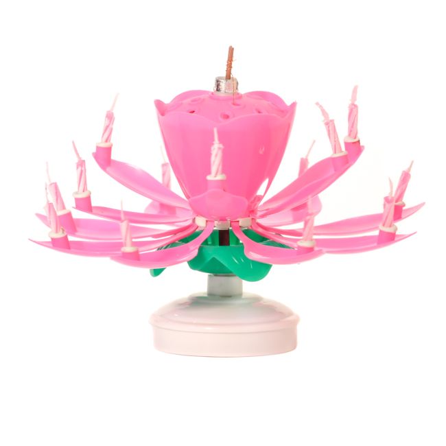 Flower birthday candle store