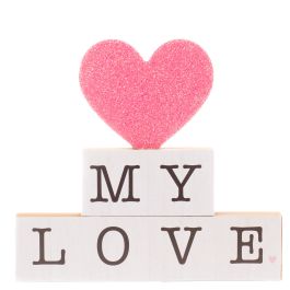 My Love Romantic Valentine Table Top Sign
