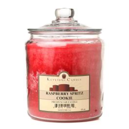 64 oz Raspberry Spritz Cookie Scented Candle – 3-Wick Jar | Bakery ...
