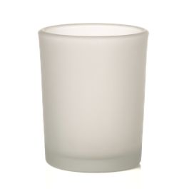 Flared Frosted Glass Votive Cup